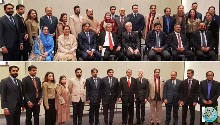 The Pakistani Parliamentary delegation visited the Austrian Parliament.